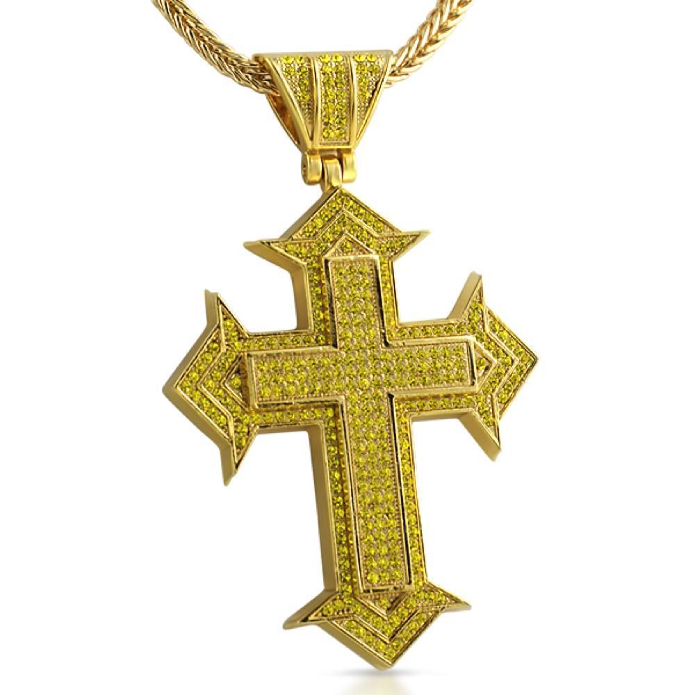 Rapper Lemonade Ice Hip Hop Cross – Bling Source