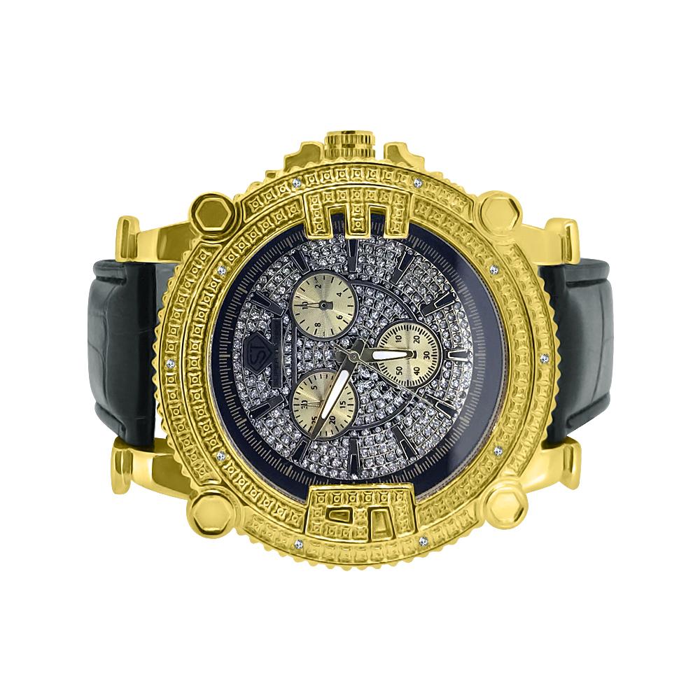 Super Techno Diamond Watch Chunky Style – Bling Source