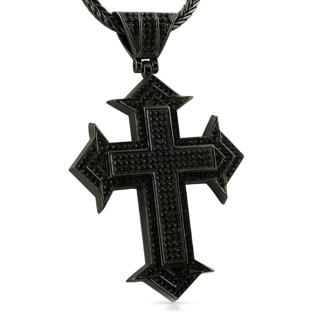 Black Rapper Style Hip Hop Cross – Bling Source